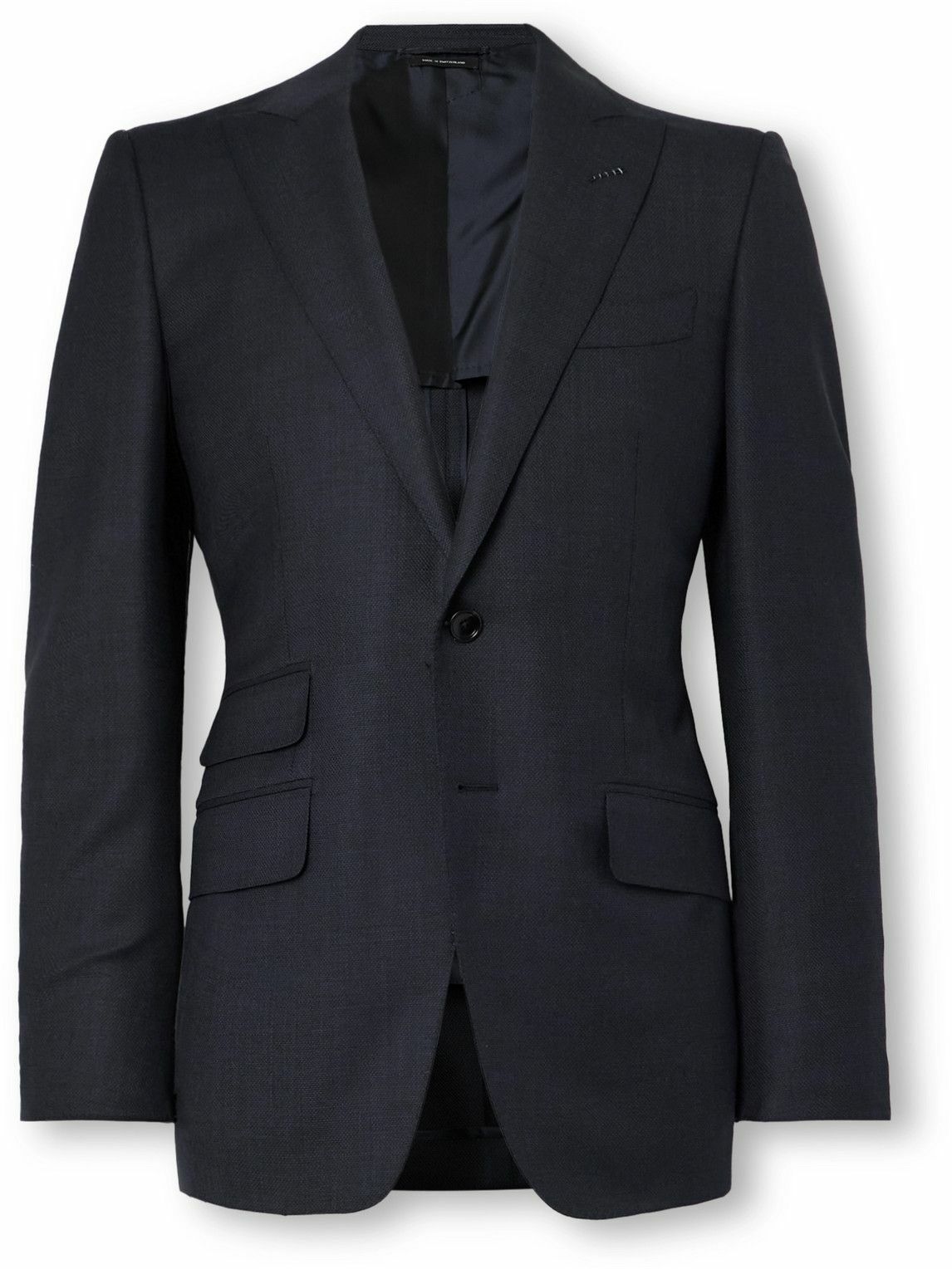 TOM FORD - O'Connor Wool-Blend Suit Jacket - Blue TOM FORD
