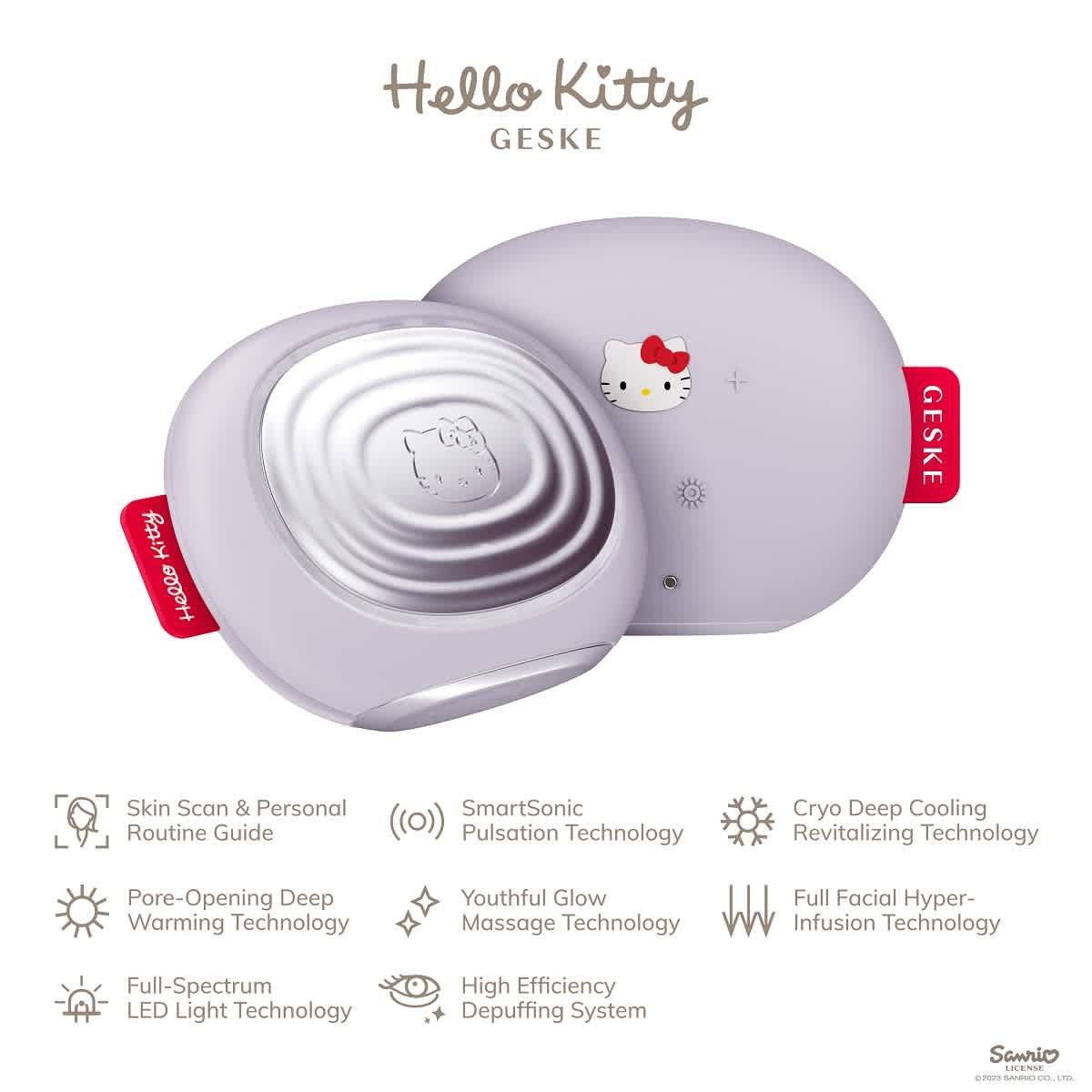 GESKE Hello Kitty Smart Sonic Warm & Cool Mask GESKE