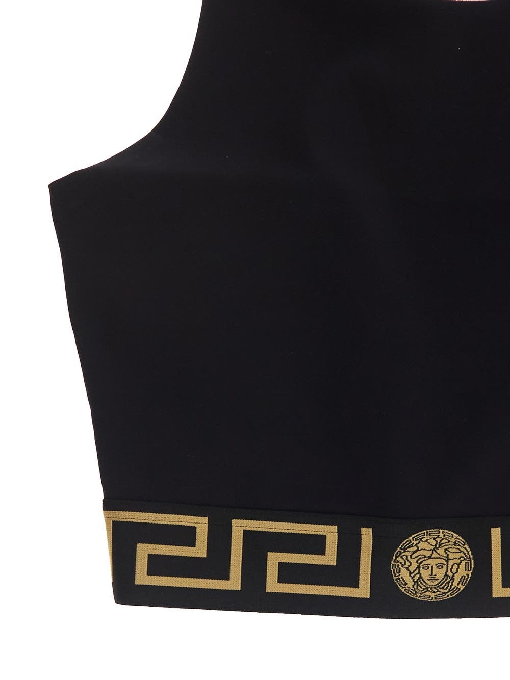 Versace Underwear Greca Border Gym Bra Versace Underwear