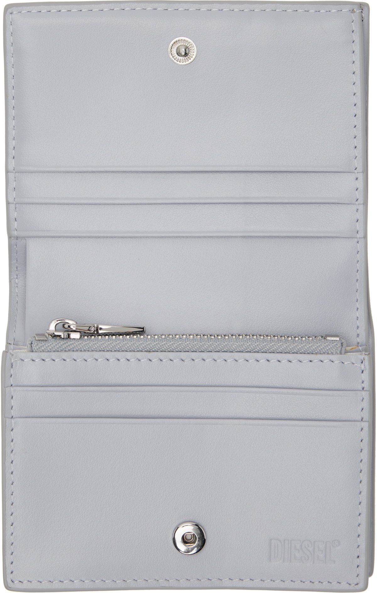 Diesel Gray Play Bi Fold Iii Wallet Diesel