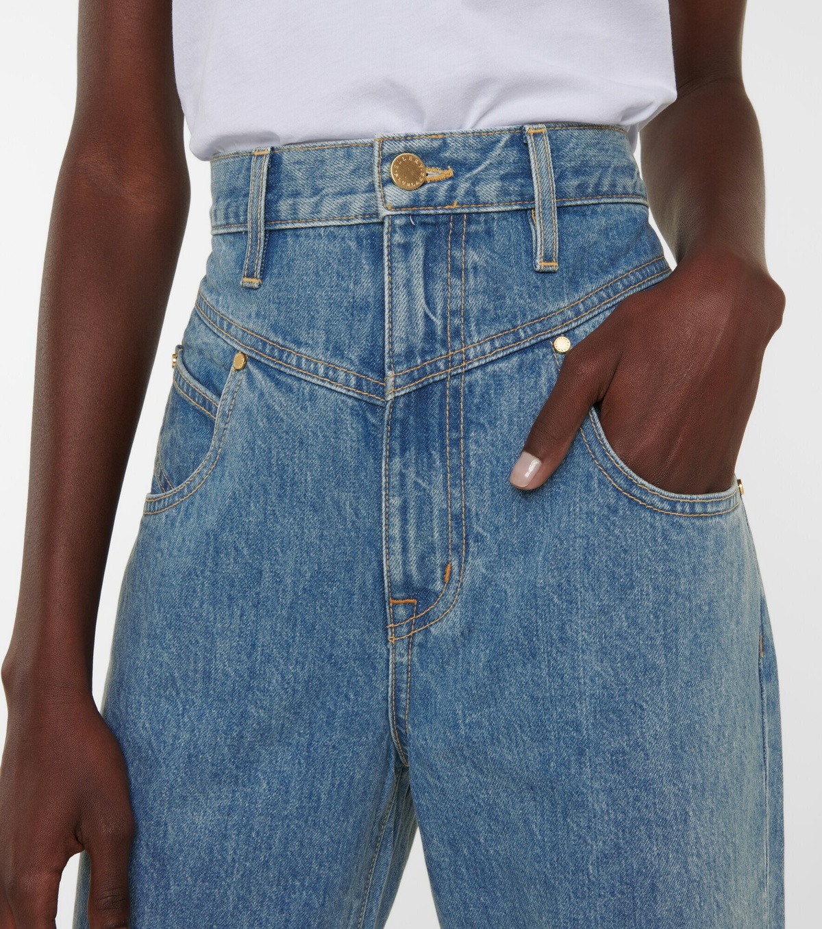 SLVRLAKE - x ELLERY Highway high-rise flared jeans SLVRLAKE