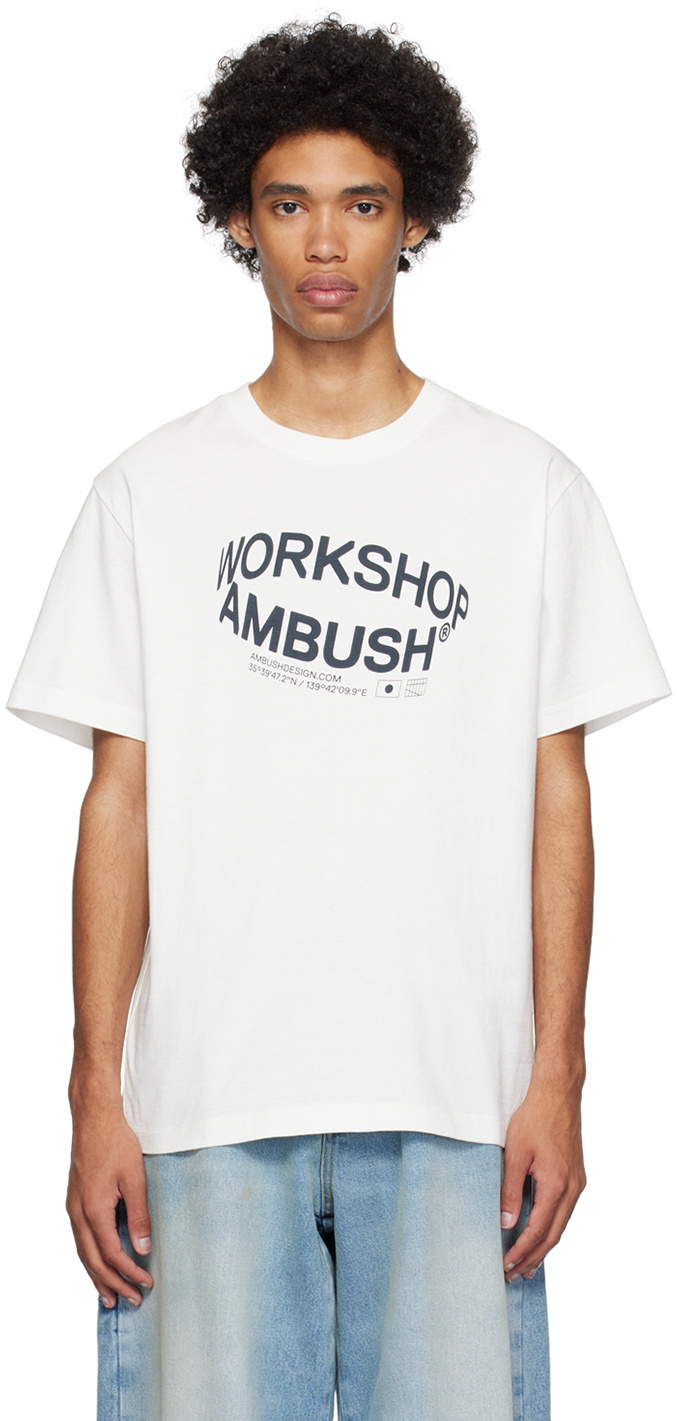AMBUSH White Revolve T-Shirt Ambush