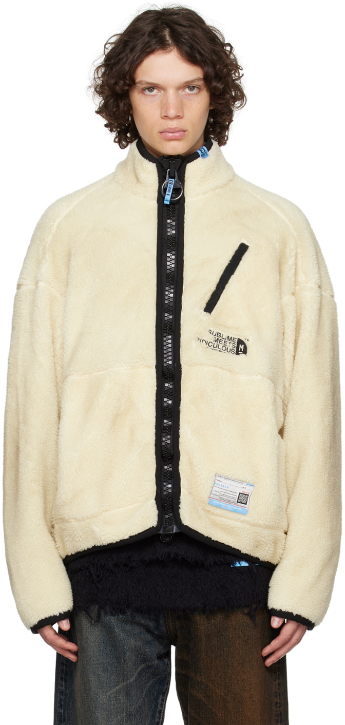 Miharayasuhiro Off-White Zip Jacket Miharayasuhiro