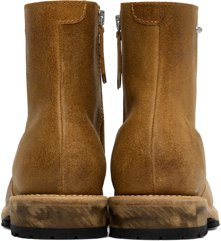 OUR LEGACY Tan Engine Boots Our Legacy