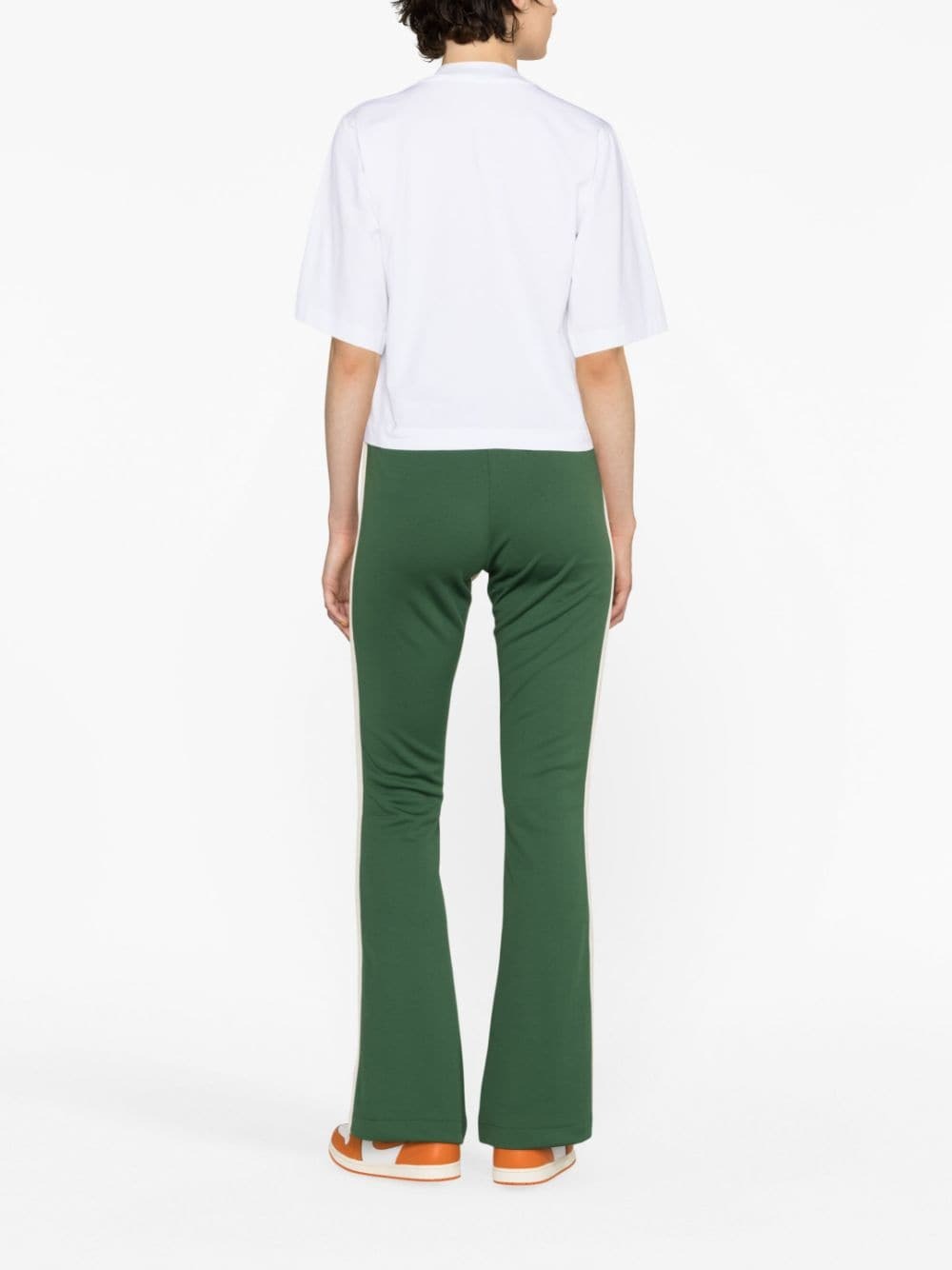 PALM ANGELS - Flared Track Trousers Palm Angels