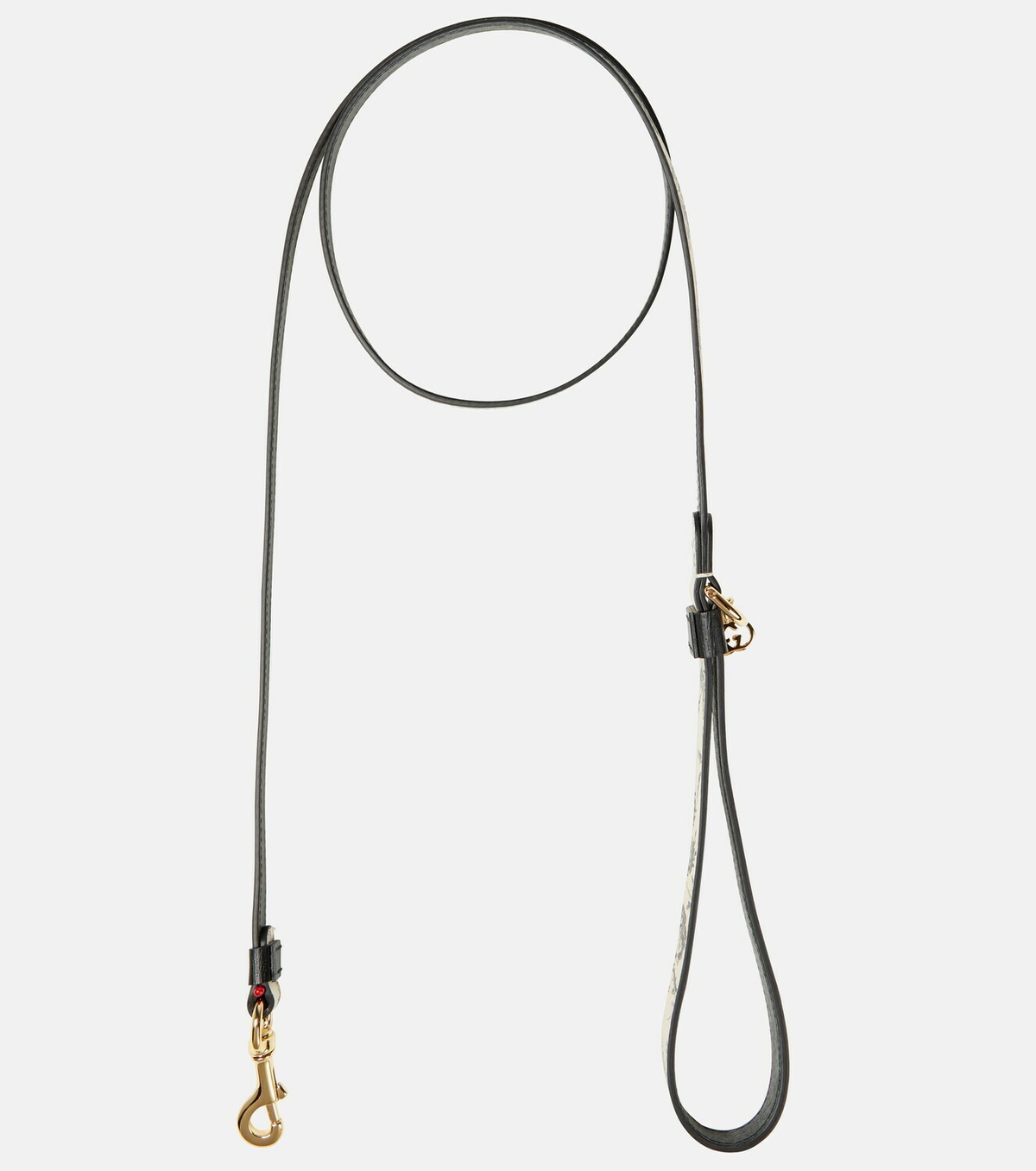 Gucci - Herbarium XS faux leather dog leash Gucci