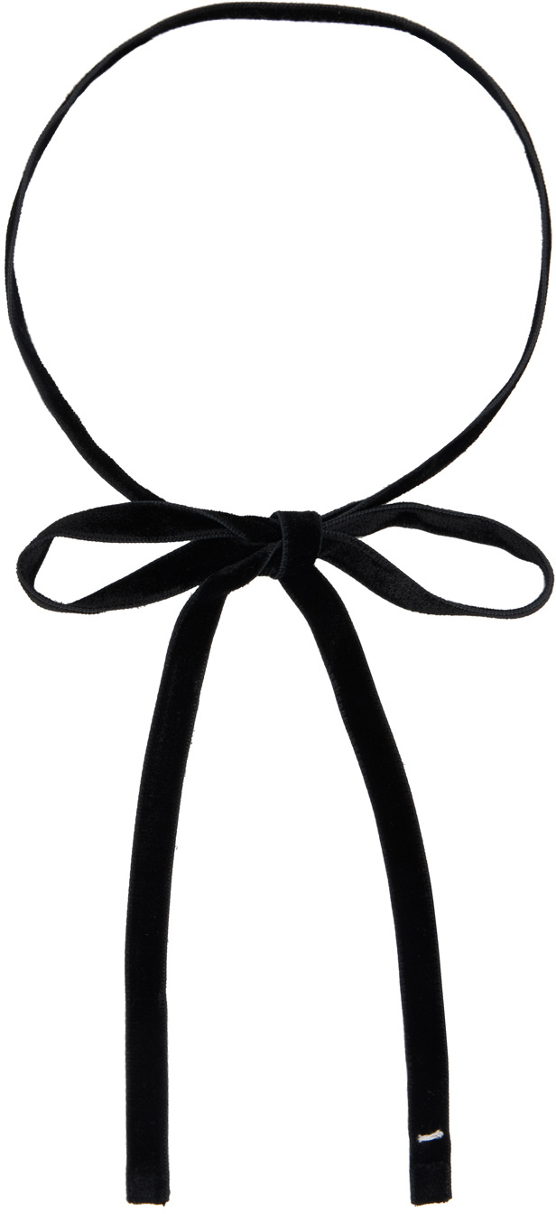 Maison Margiela Black String Choker Maison Margiela