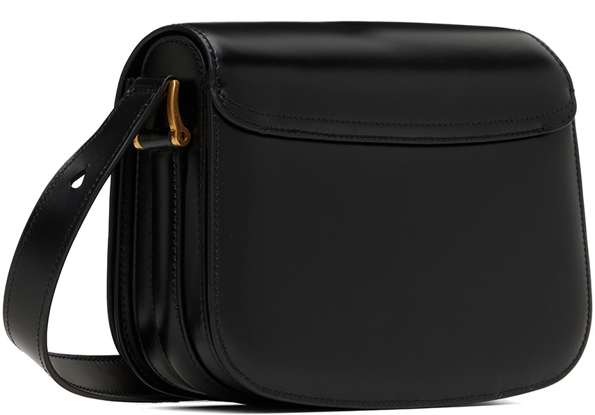 AMI Alexandre Mattiussi Black Small Paris Paris Bag AMI Alexandre Mattiussi