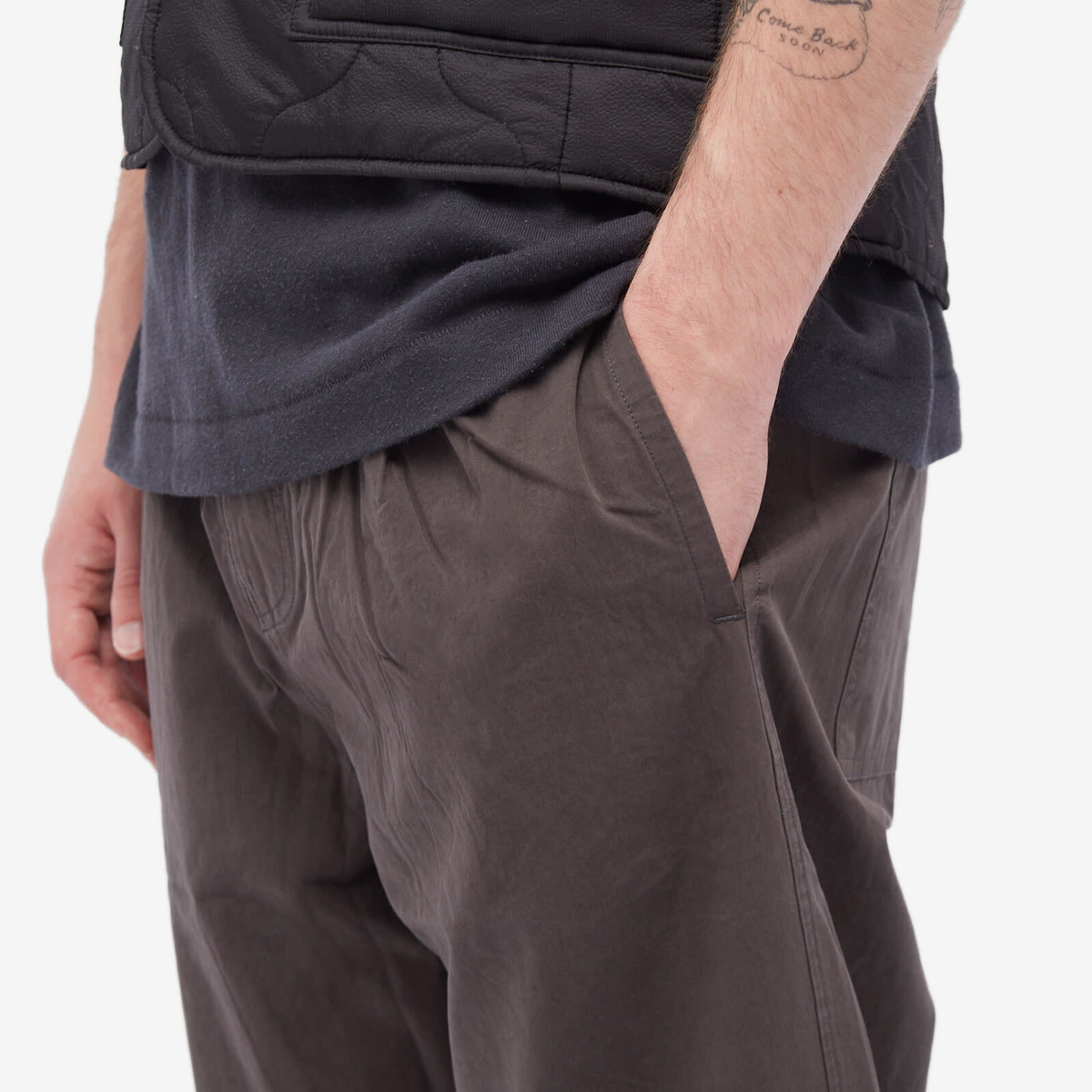 Satta Men's Kai Pants in Charcoal Satta