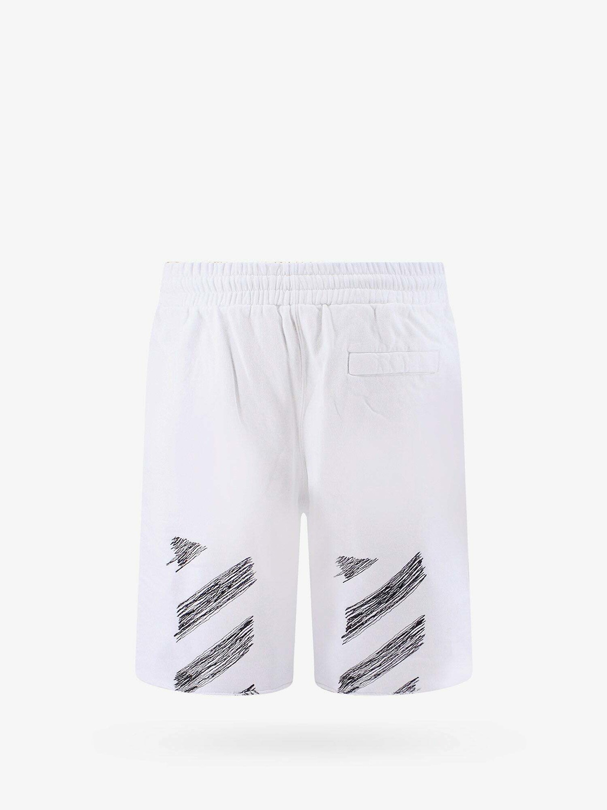 Off White Bermuda Shorts White Mens Off-White