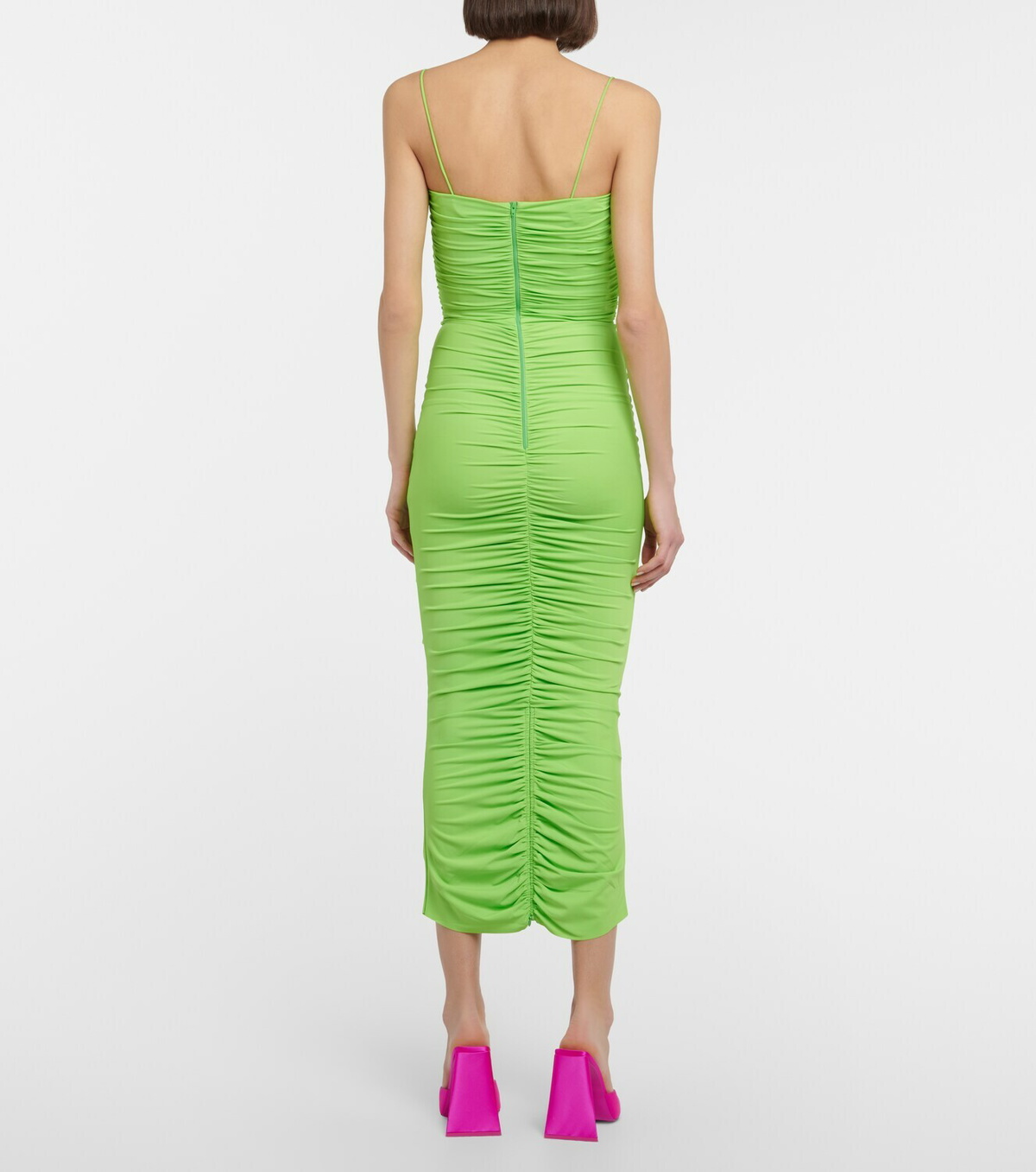 Alex Perry Everett ruched maxi dress Alex Perry