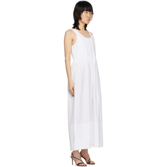 Markoo White The Pleated Dress Markoo