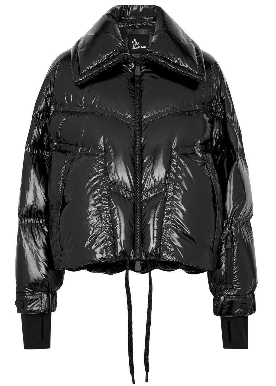 Moncler Cluses Quilted Shell Jacket Black Moncler