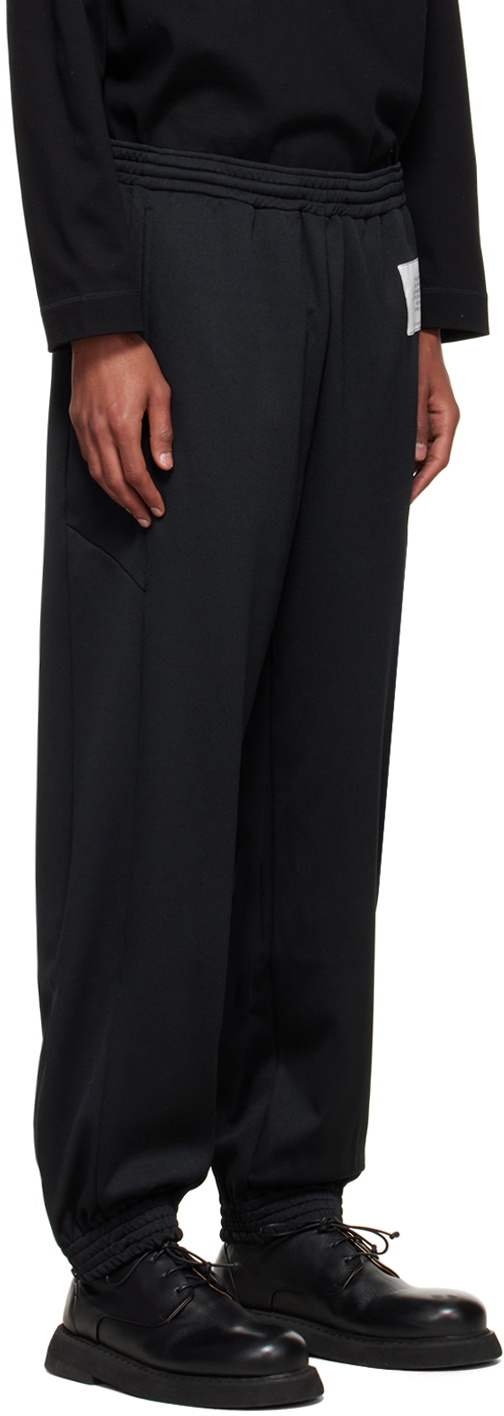 N.Hoolywood Black Polyester Lounge Pants N.Hoolywood