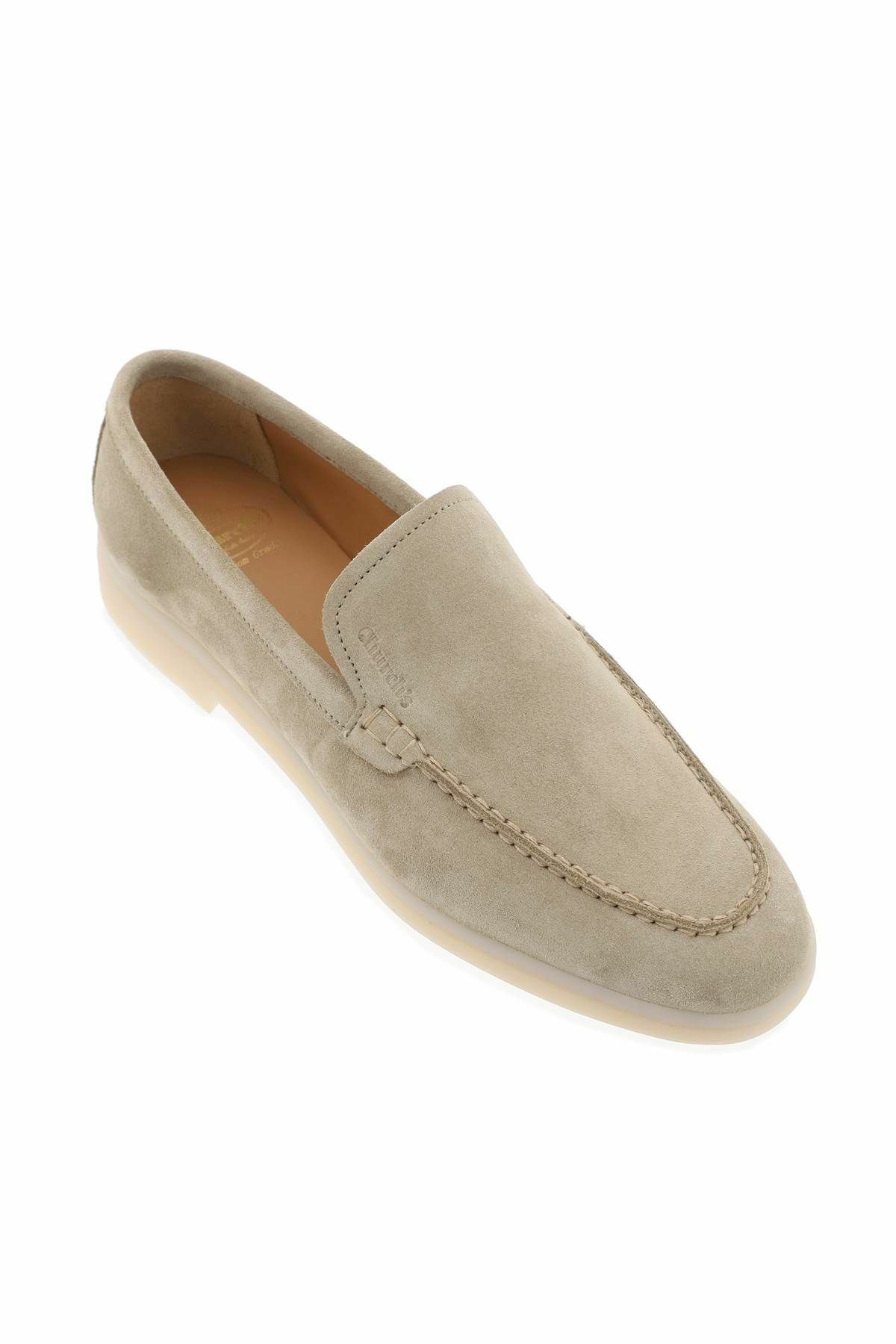 CHURCH'S suede leather lyn moccas Beige Church's