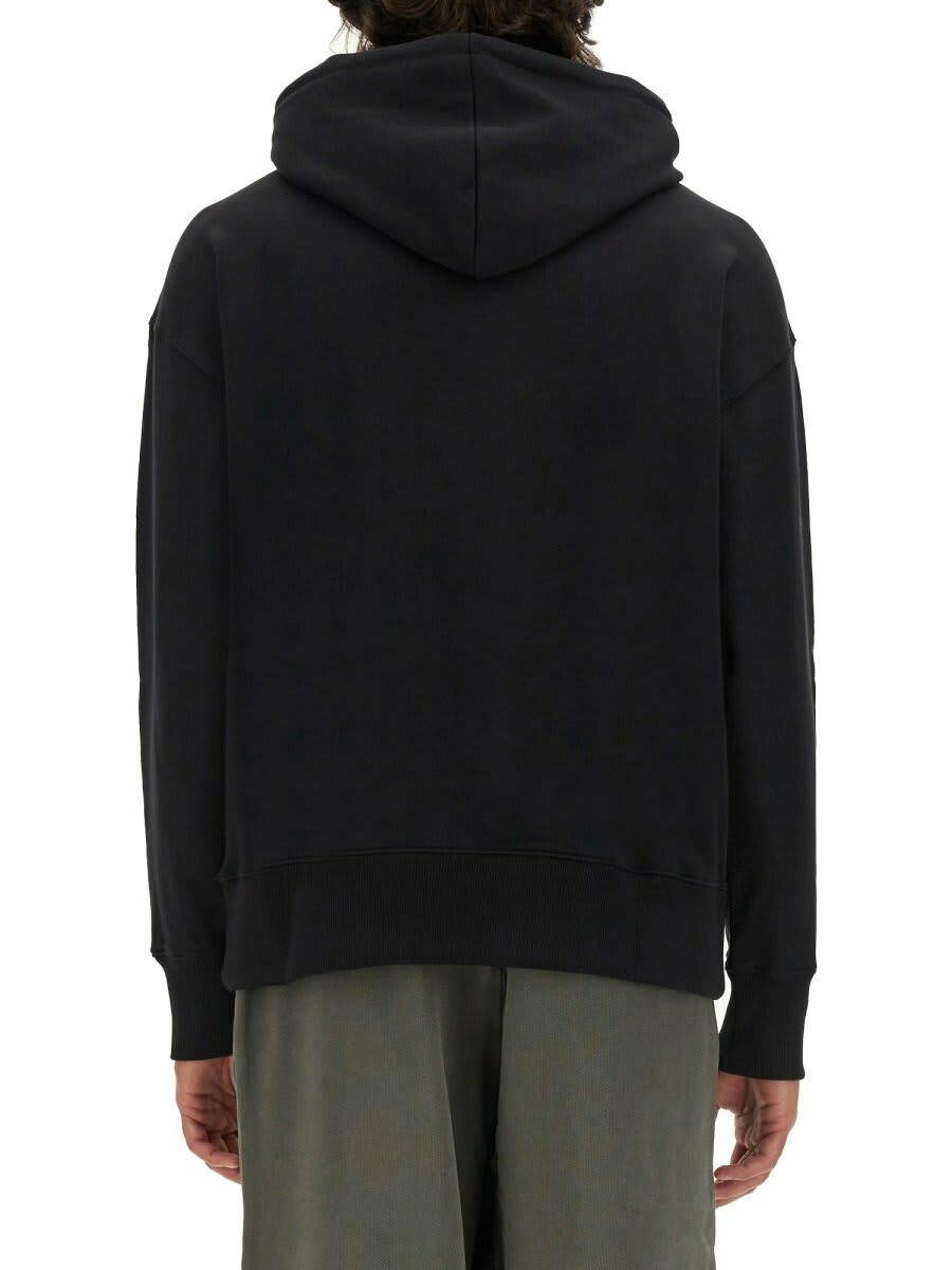 MSGM Logo Printed Drawstring Hoodie MSGM