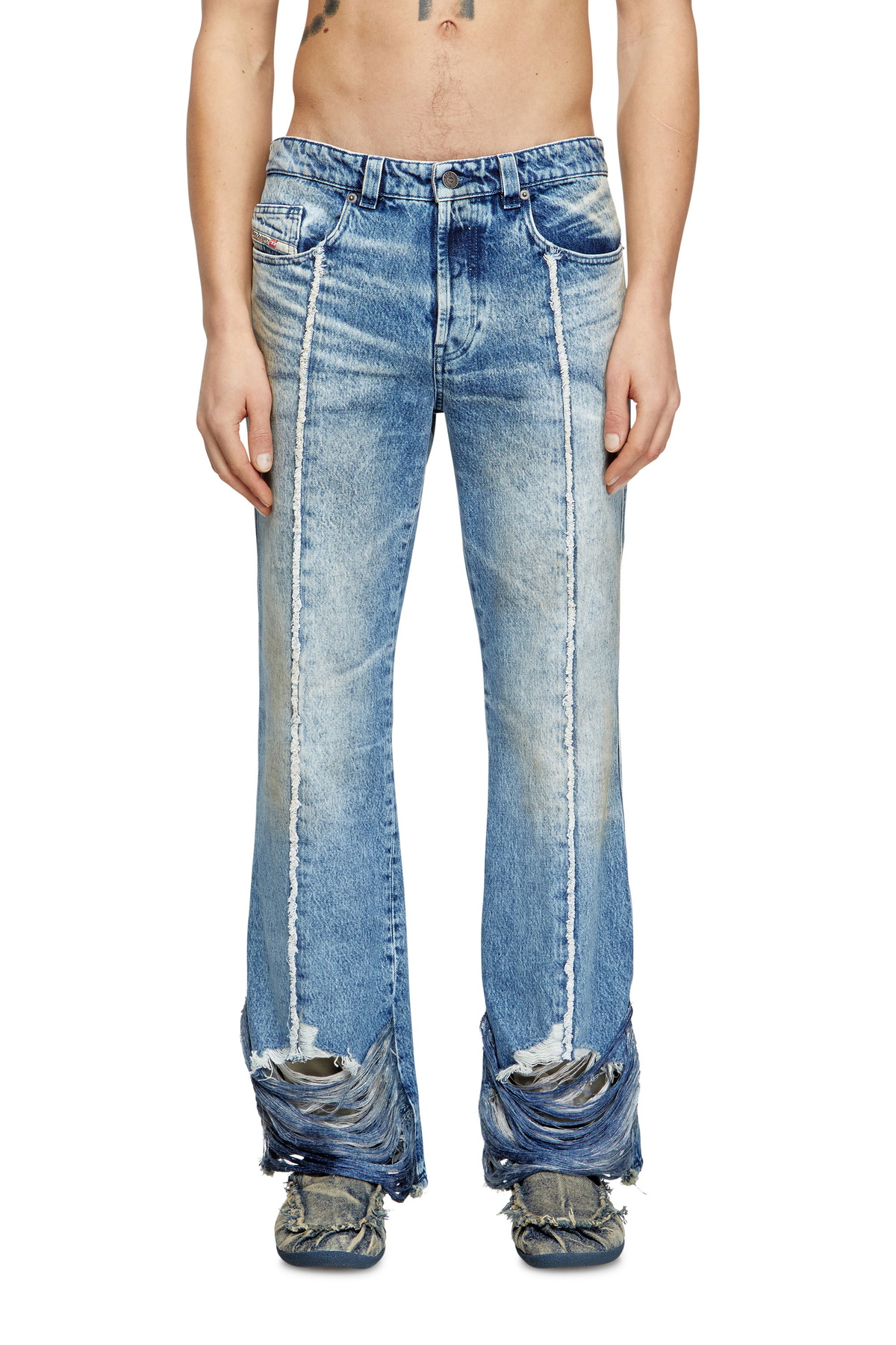 Diesel Bootcut Jeans - 1998 D-Buck - Jeans Mens in Blue Diesel