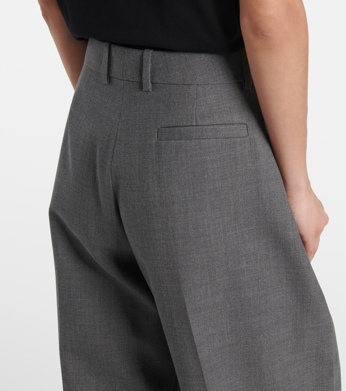 Givenchy Cocoon wool wide-leg pants Givenchy