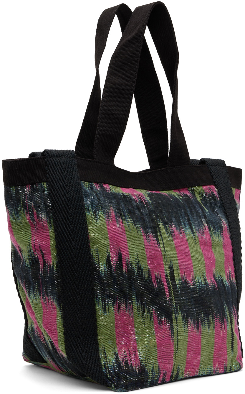 Vivienne Westwood Pink & Green Worker Small Runner Tote Vivienne Westwood