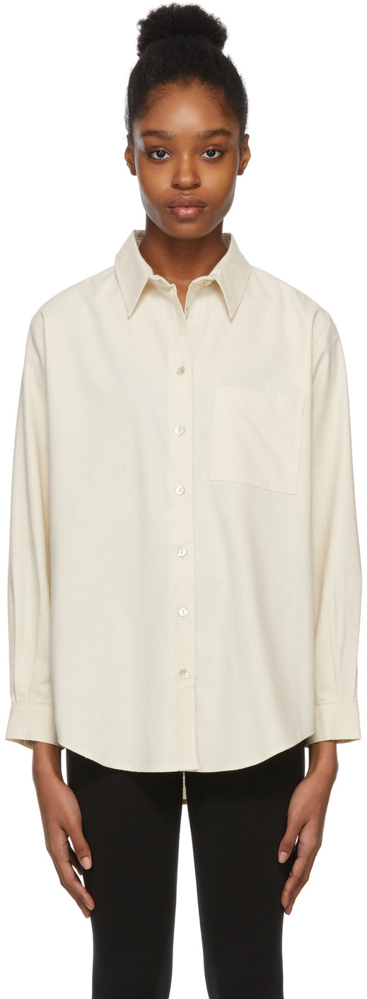 Baserange Off-White Basic Shirt Baserange