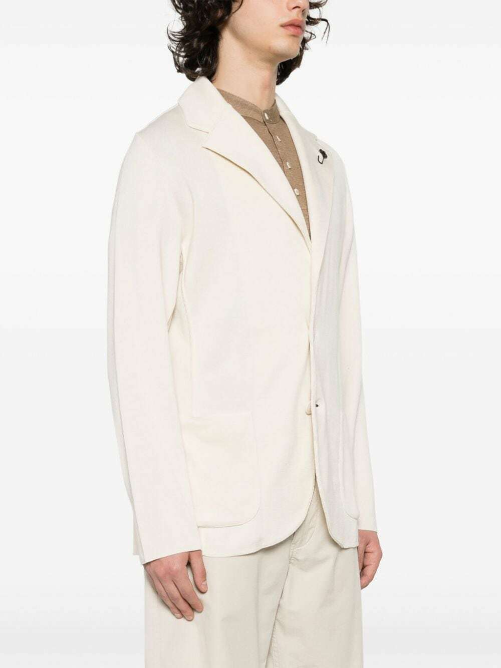 LARDINI - Jacket With Logo Lardini