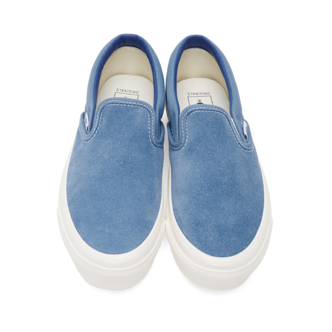 Vans Blue Suede OG Classic Slip-On Sneaker Vans