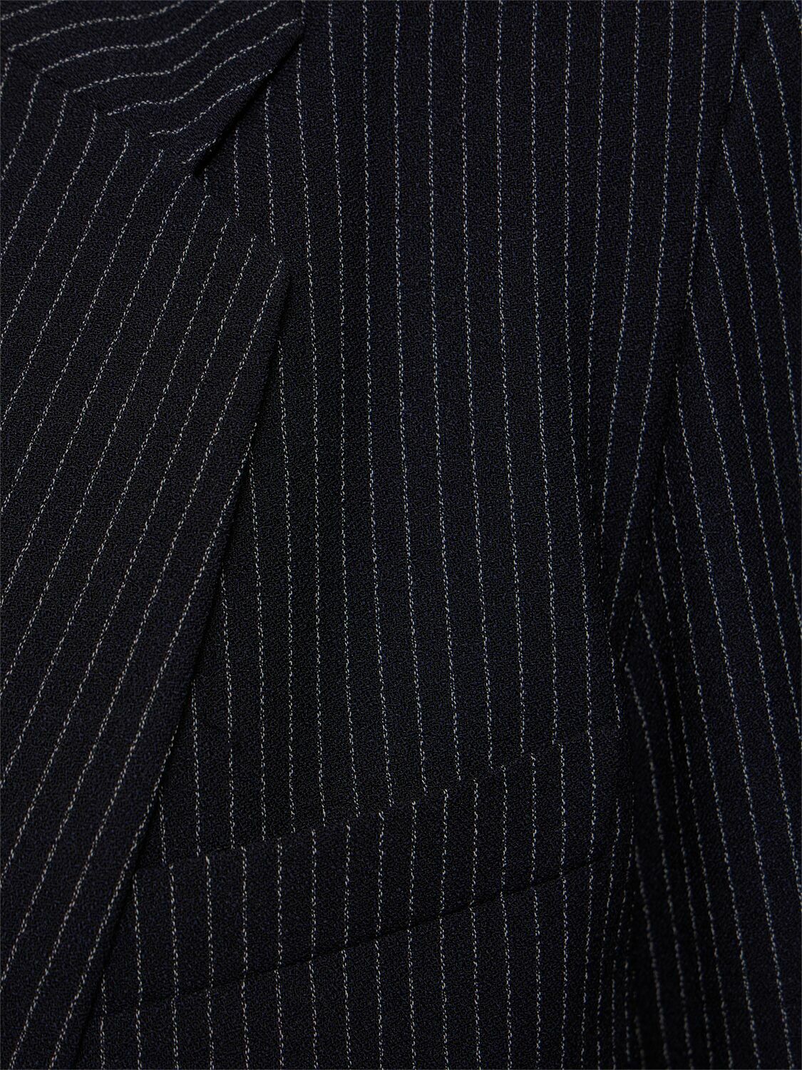 ISABEL MARANT Omelia Pinstriped Crepe Blazer Isabel Marant