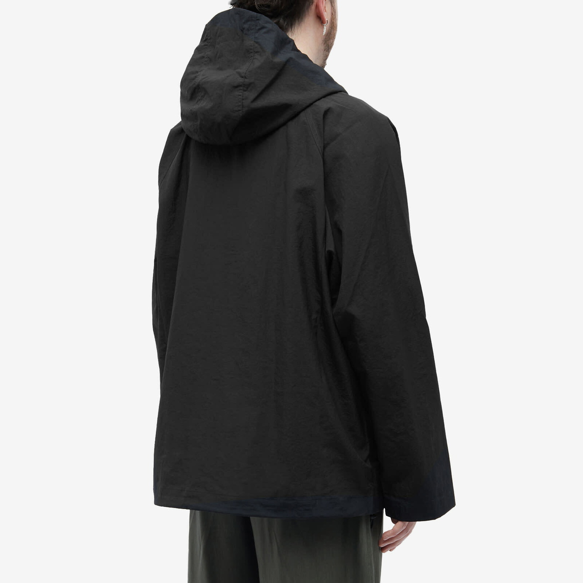 Studio Nicholson Men's Rausu Parka Jacket in Black Studio Nicholson