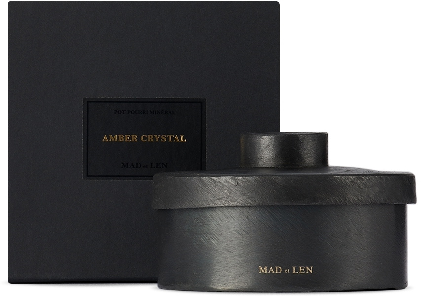 MAD et LEN Black Amber Crystal Small Diffuser
