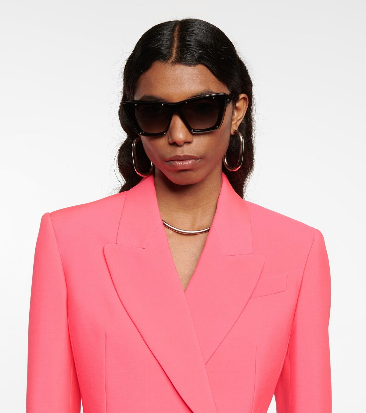 Alexander McQueen - Studded cat-eye sunglasses Alexander McQueen