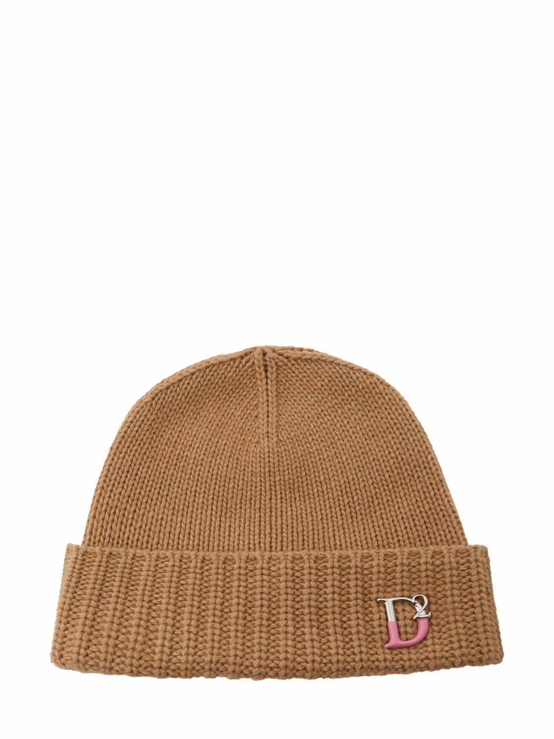 DSQUARED2 - D2 Statement Knit Beanie Dsquared2