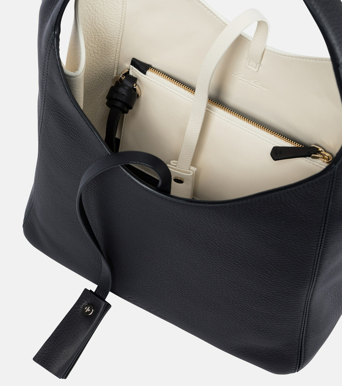 Loro Piana - Leather shoulder bag Loro Piana