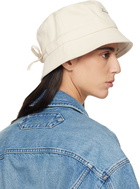 JACQUEMUS Off-White Les Classiques 'The Gadjo' Bucket Hat Jacquemus