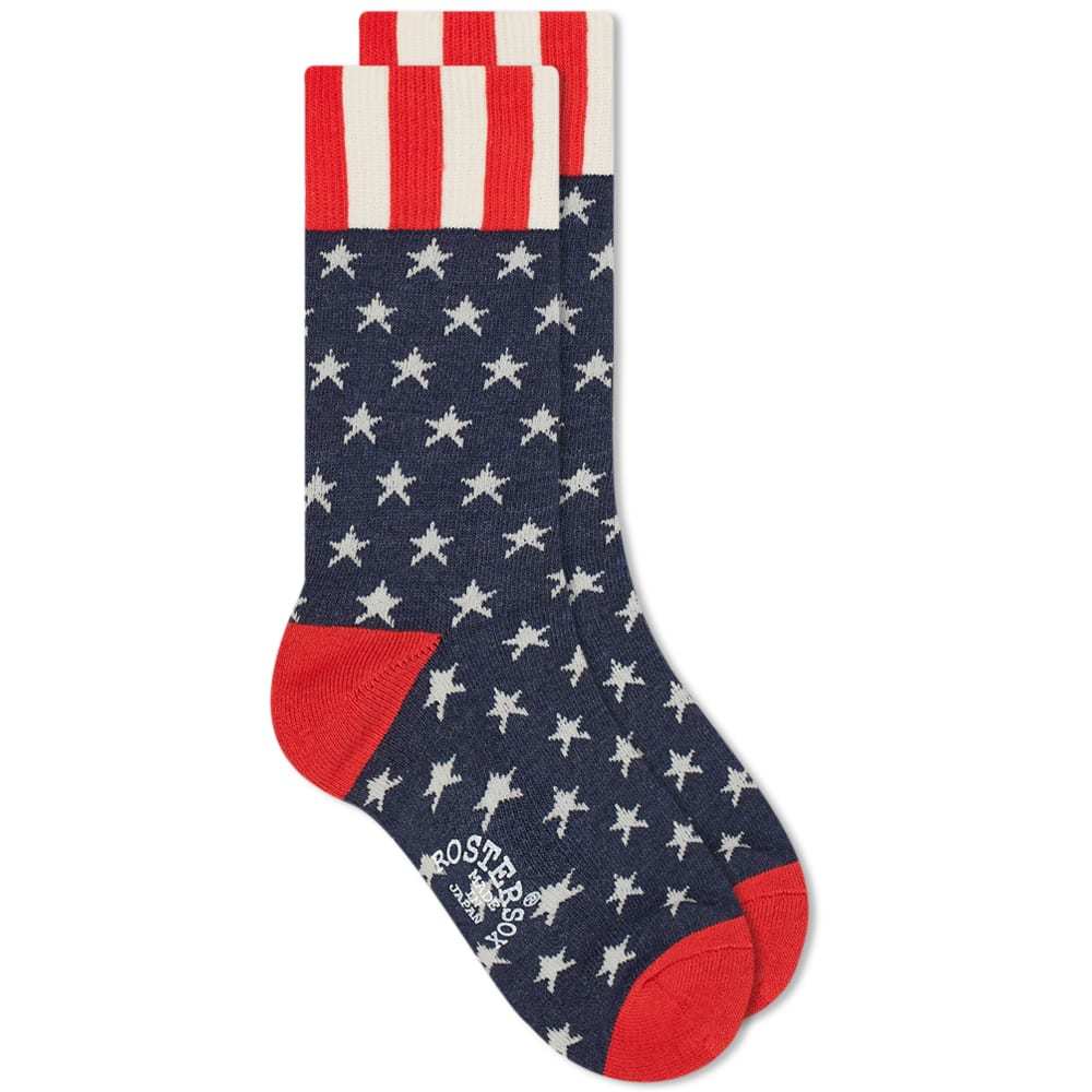 Rostersox Navy Star Sock Rostersox