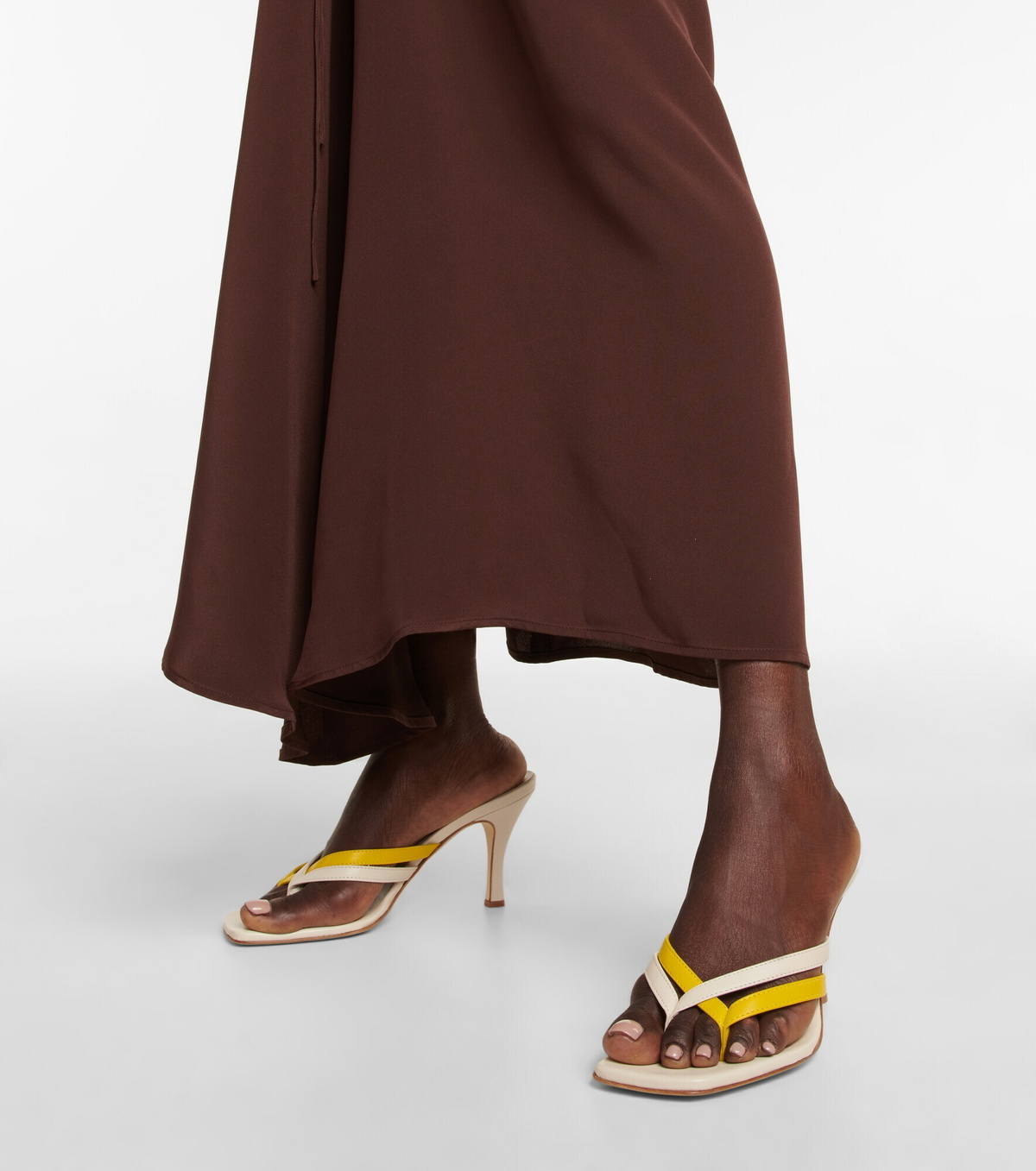 Christopher Esber - Leather thong sandals Christopher Esber