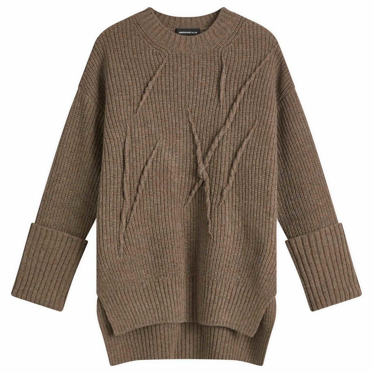 Undercover Women's Ramones Reversible Sweater in Charcoal Undercover Women's Ramones Reversible Sweater in Charcoal