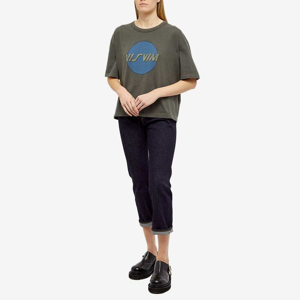 Visvim Women's Jumbo Graphic T-Shirt in Charcoal Visvim