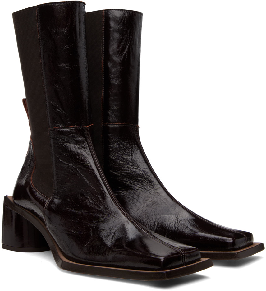 Miista Brown Minnie Boots MIISTA