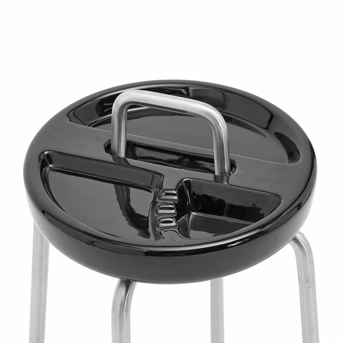 Houseplant by Seth Rogen Side Table Ashtray in Black Houseplant