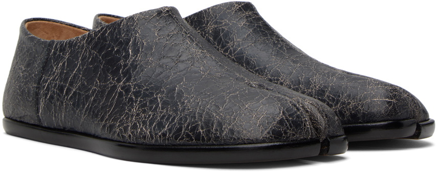 Maison Margiela Black Tabi Babouches Loafers Maison Margiela