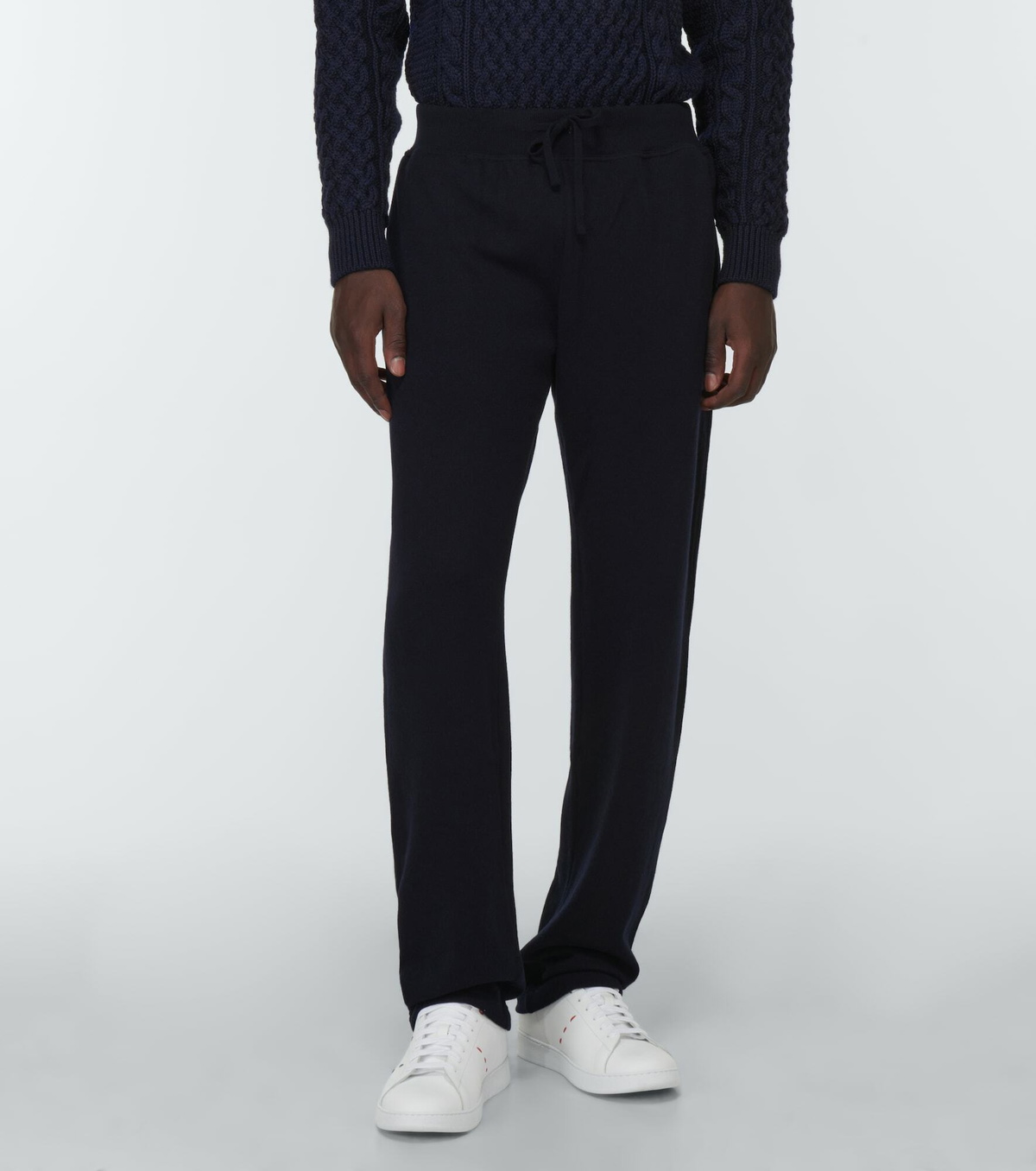 Kiton - Cashmere drawstring pants Kiton