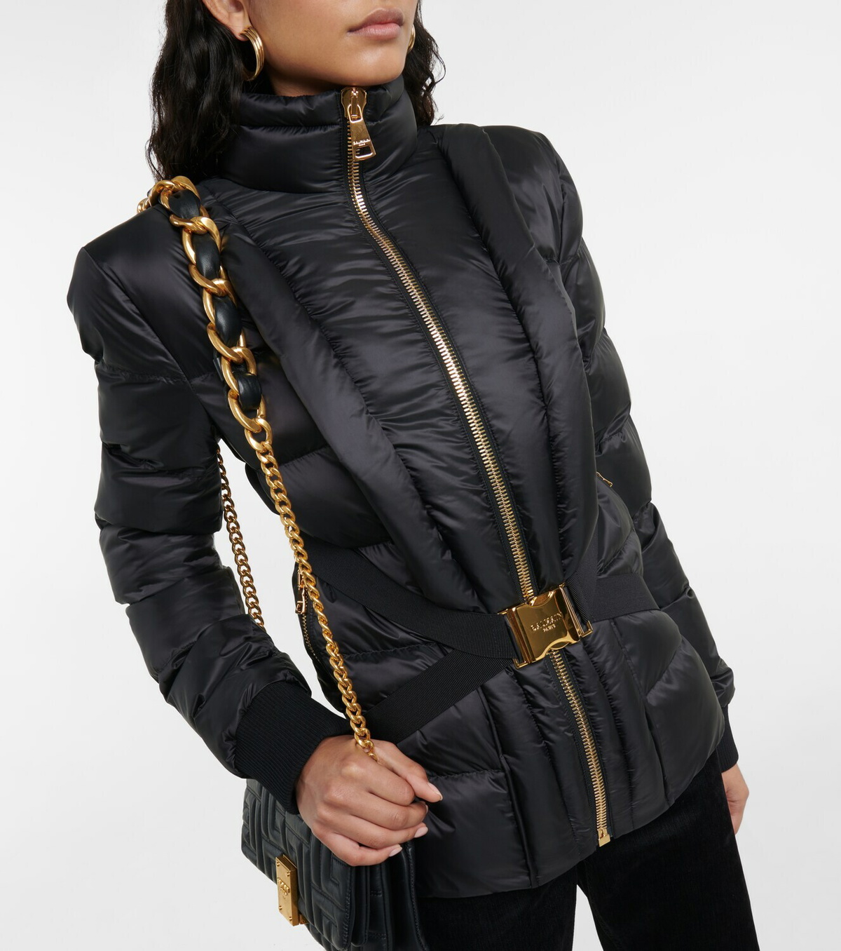 Balmain Harnessed down jacket Balmain
