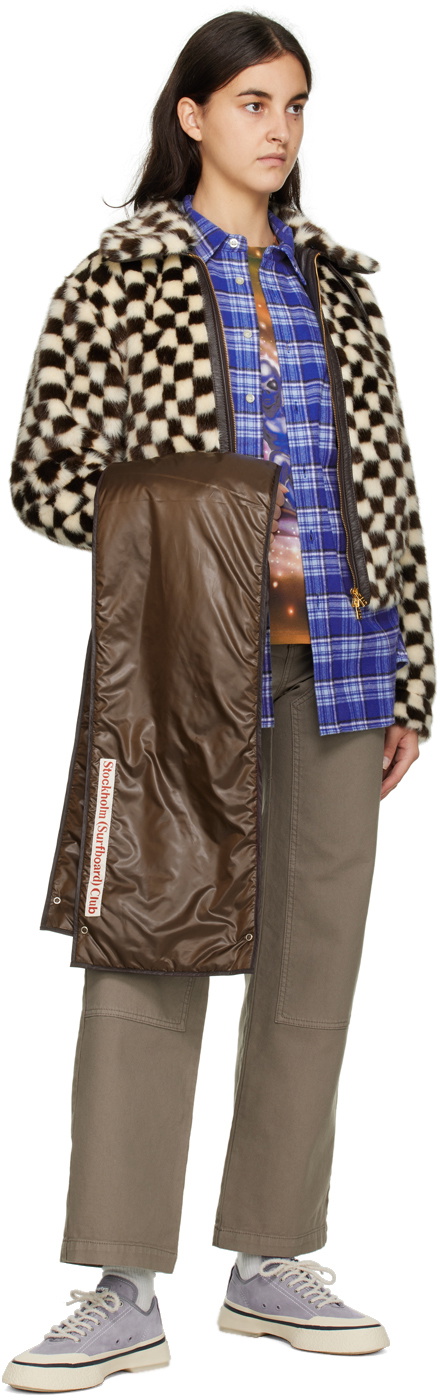 Stockholm (Surfboard) Club Blue Boxy Fit Shirt Stockholm Surfboard Club