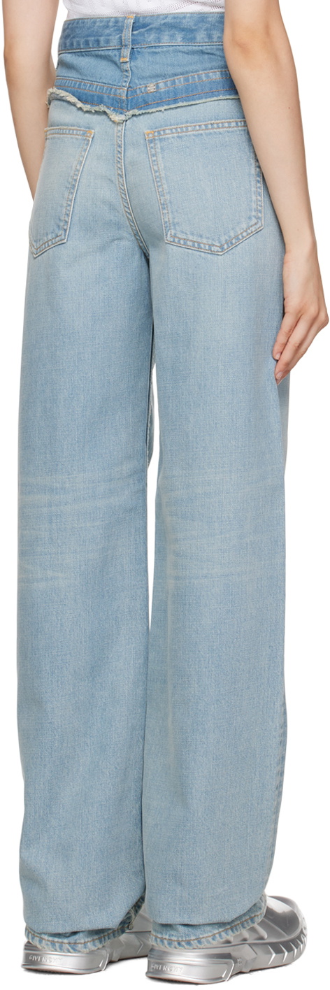 Givenchy Blue Oversized Jeans Givenchy