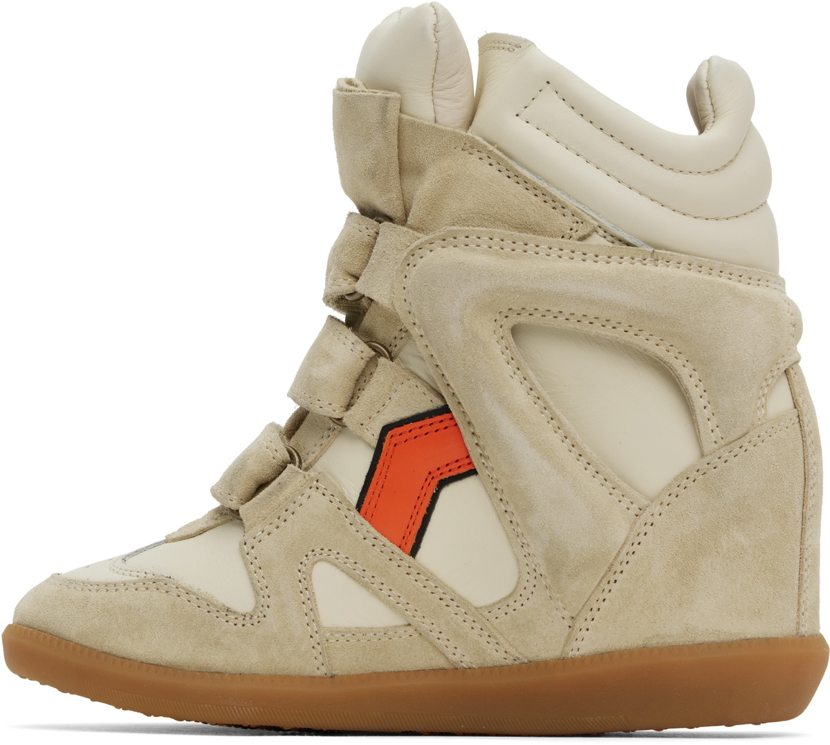 Isabel Marant Beige Bekett Sneakers Isabel Marant