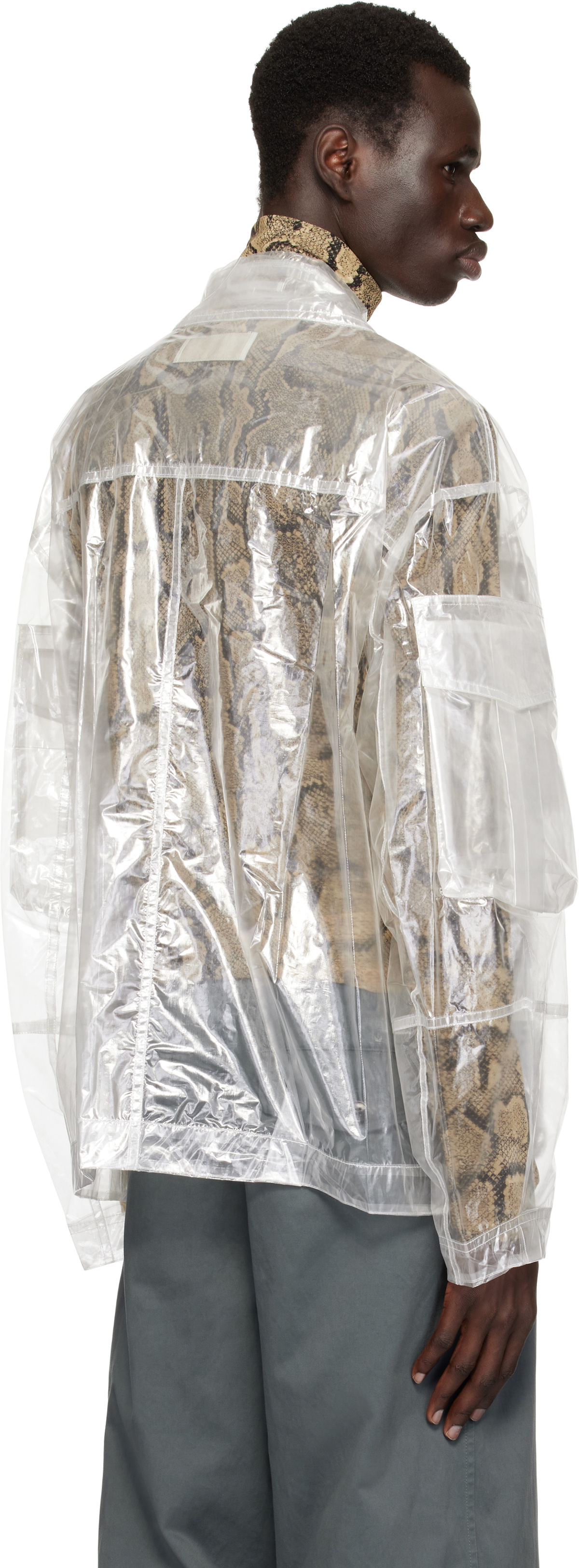 Dries Van Noten Transparent Nylon Jacket Dries Van Noten