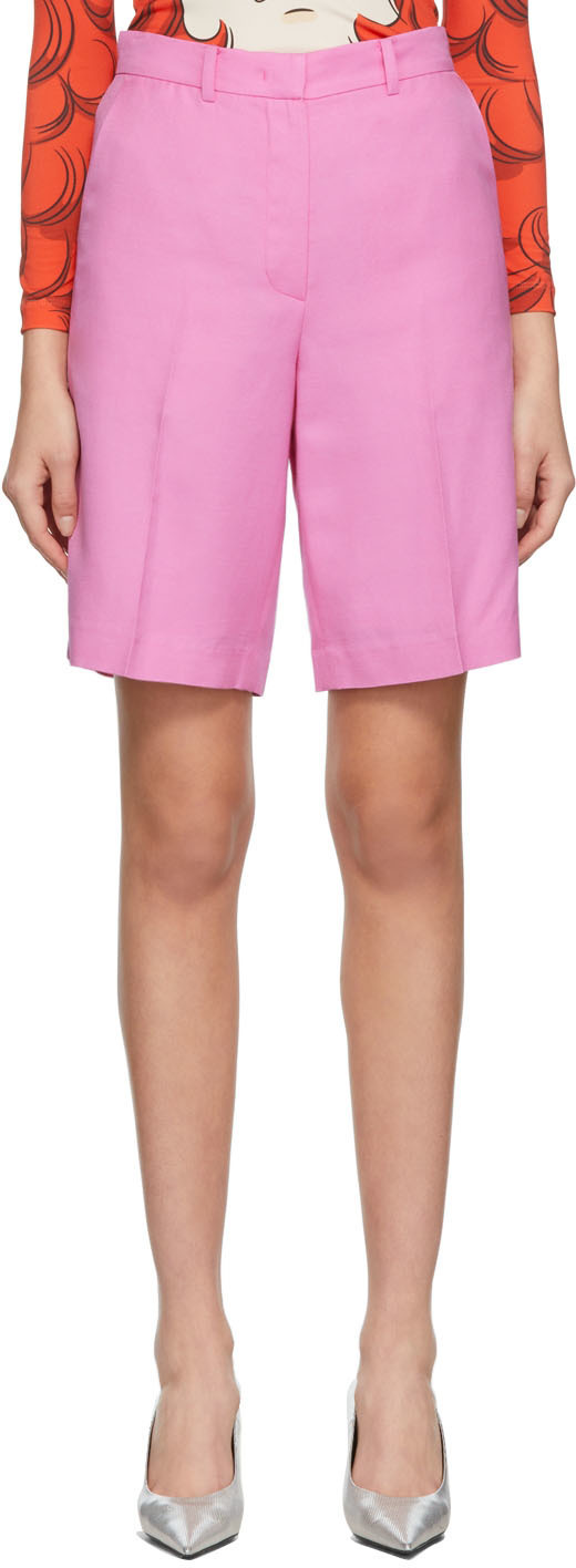 Pushbutton Pink Suiting Shorts Pushbutton