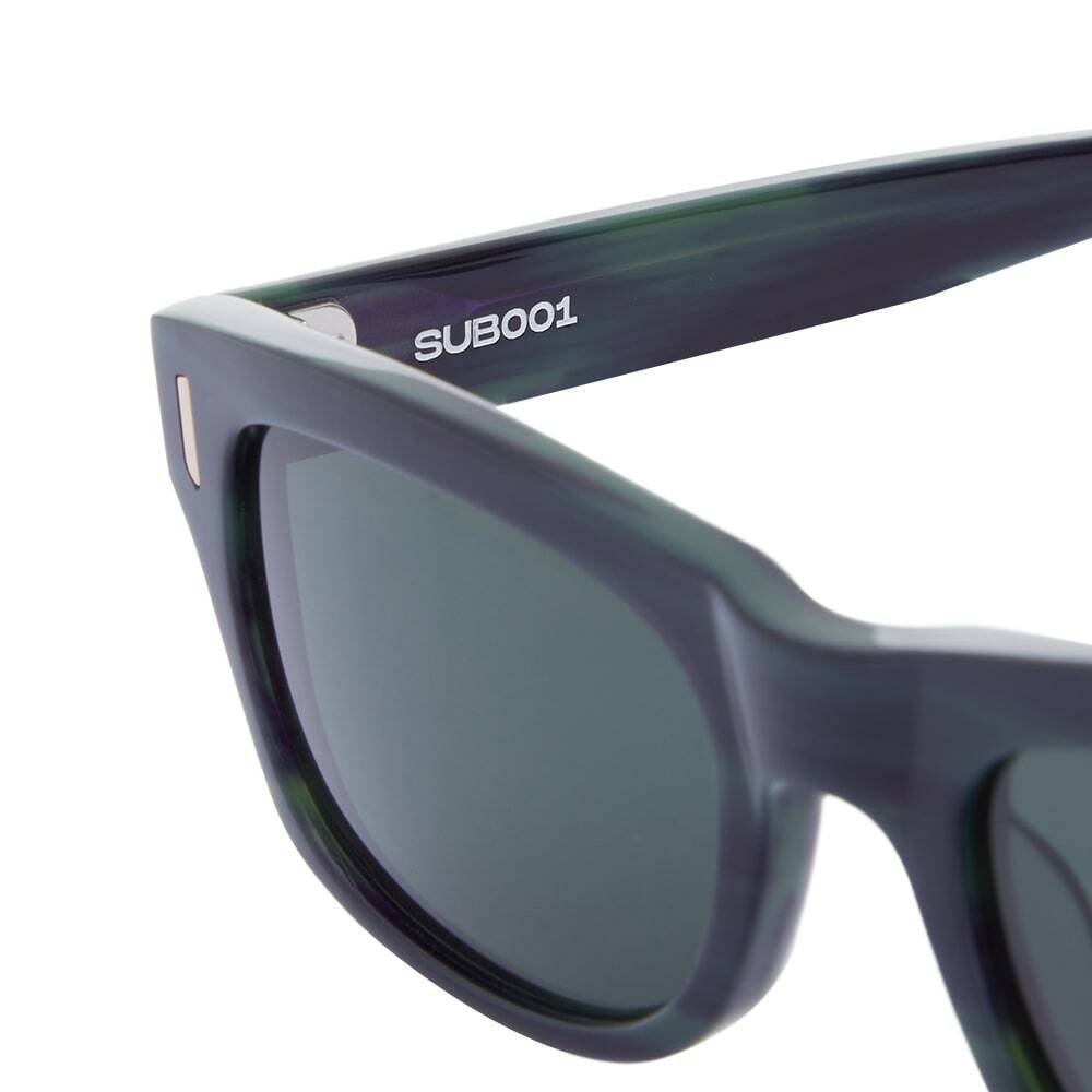Sub Sun Men's SUB001 Sunglasses in Blue/Green Sub Sun