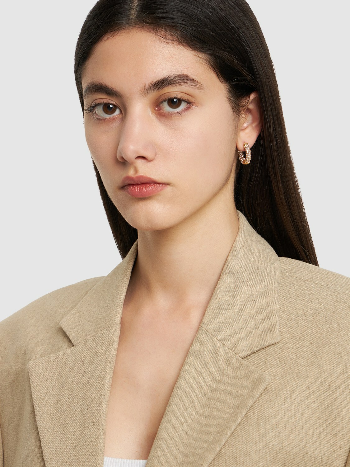 TIMELESS PEARLY - Mismatched Crystal Earrings Timeless Pearly