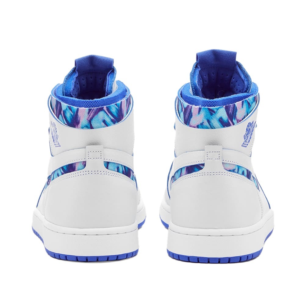 Air Jordan Women's 1 Zoom Air CMFT GC Sneakers in White/Hyper Royal ...